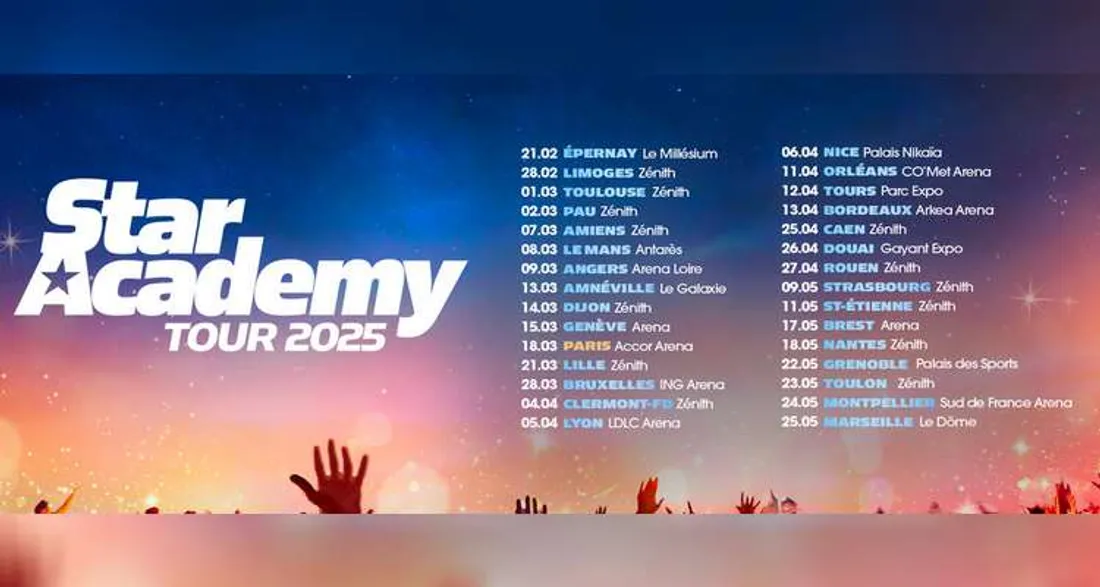Star Academy Tour 2025 - Live & Shoot Mag