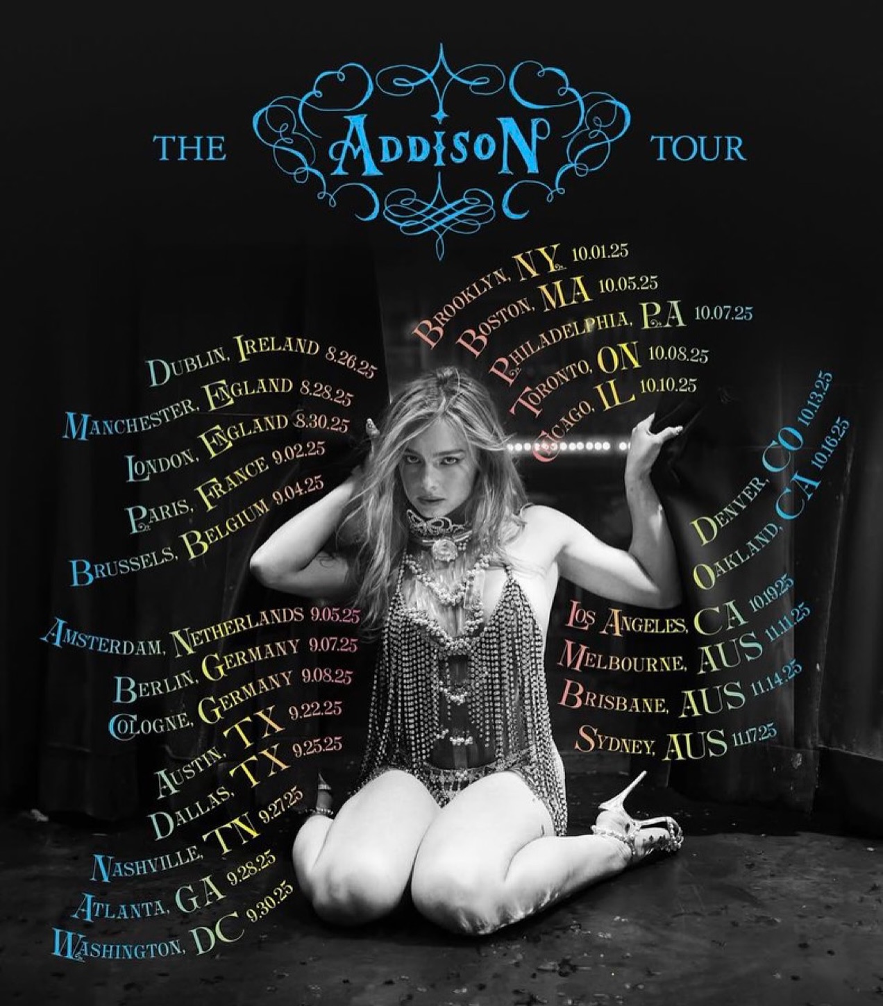 Addison Rae, The Addison Tour - Live & Shoot Mag