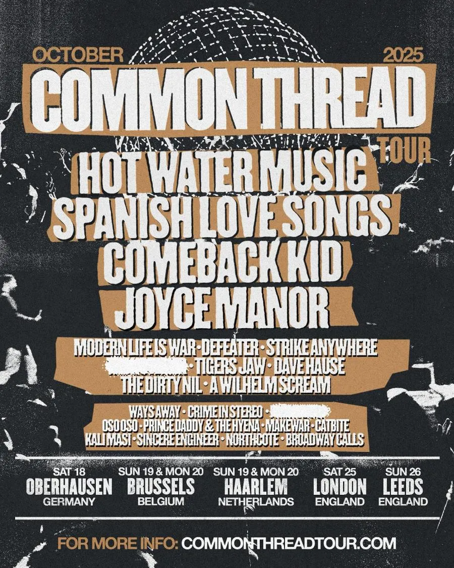 Common Thread Tour - Live & Shoot Mag